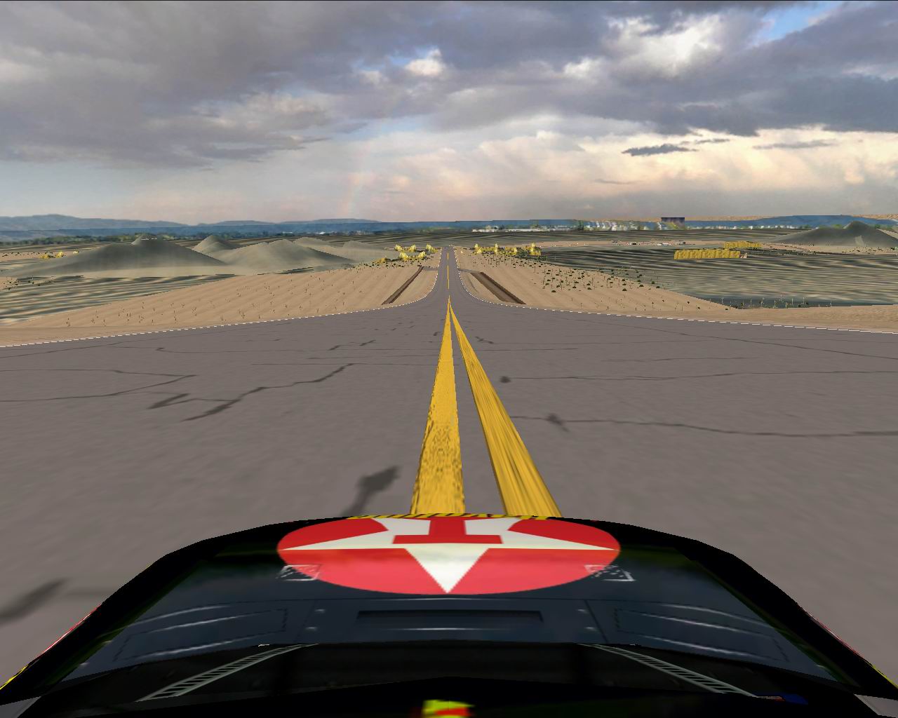 7GTR - Galaxys Team Racing: NR2003 - Testing en Desert Highway