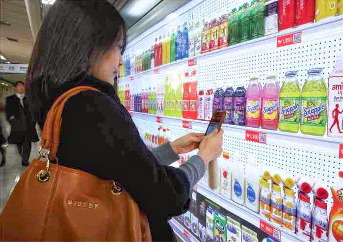 Tesco Homeplus Virtual Subway Store in South Korea