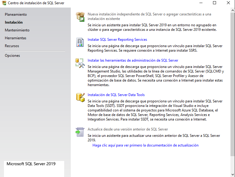 Como instalar Microsoft® SQL Server® 2019 Express