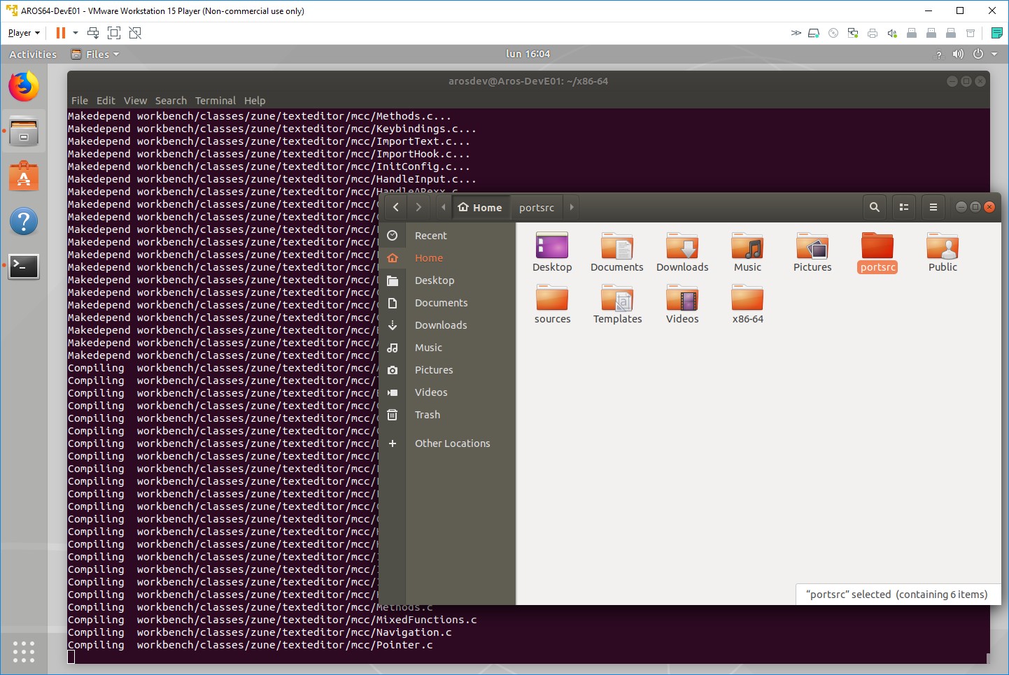 A pre-configured development machine for AROS - Icaros Desktop