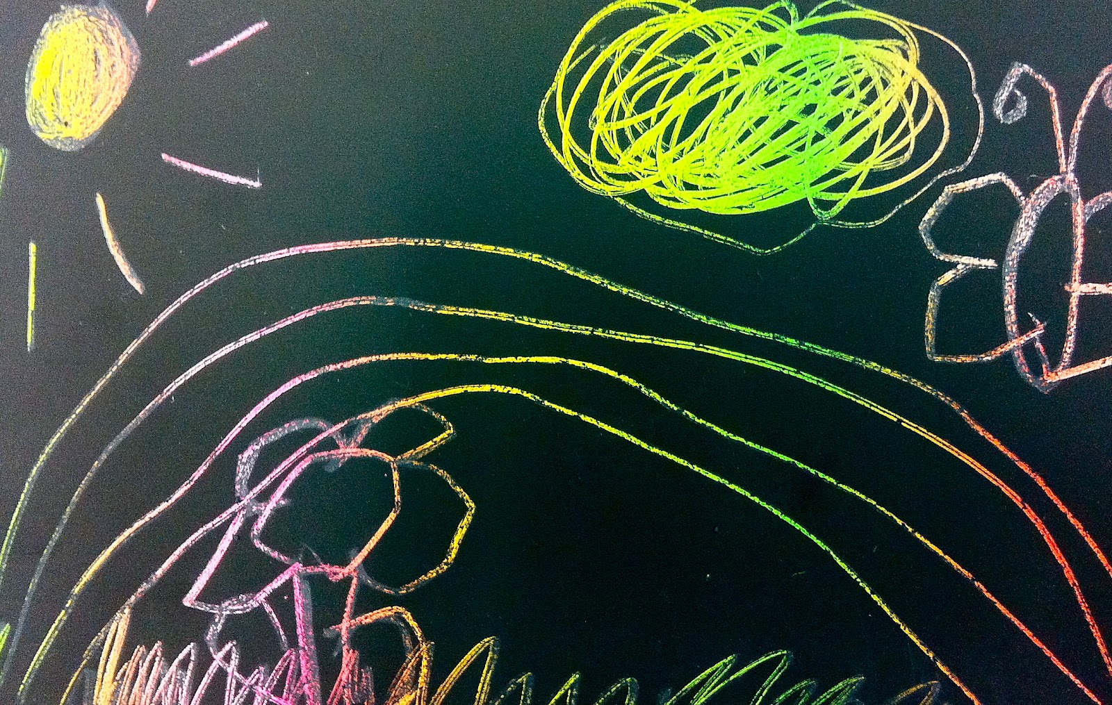 Art Class with Naomi: Rainbow Scratch-board Drawings