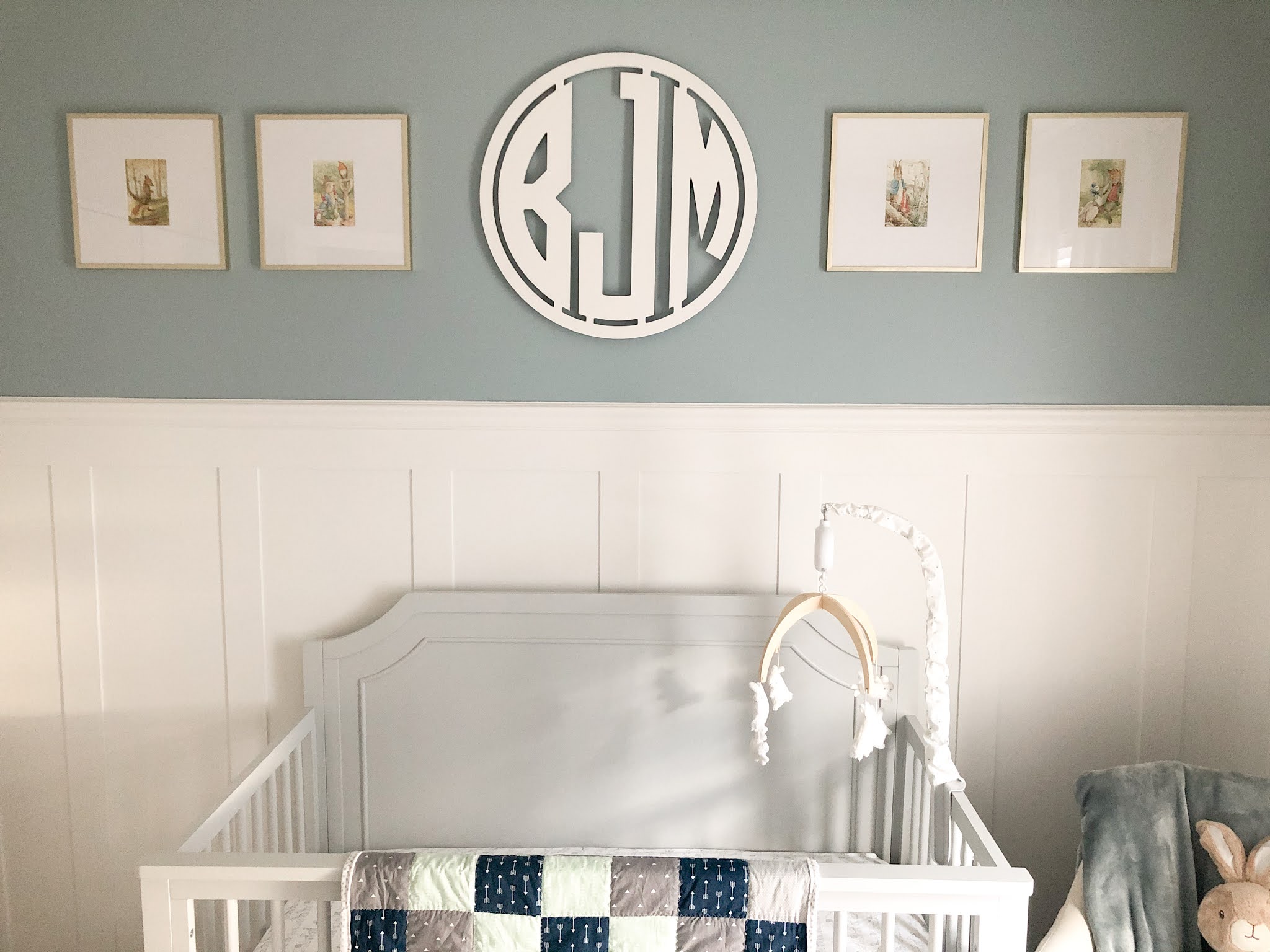 PETER RABBIT BABY BOY NURSERY REVEAL | A Classy Fashionista