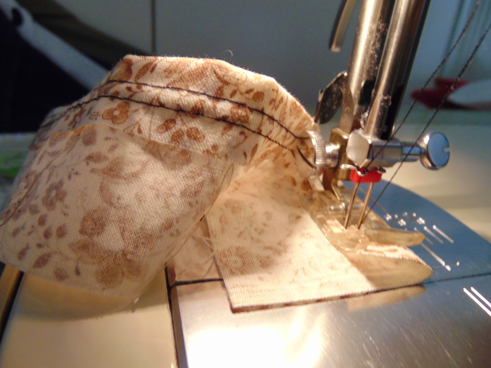 Needlework Crafts Sewing and Stitching Fun: Use a Double Needle for ...