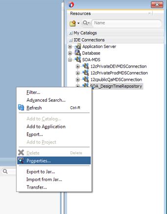 soalicious: 12c SOA - File based MDS or MDS reference locally using ...