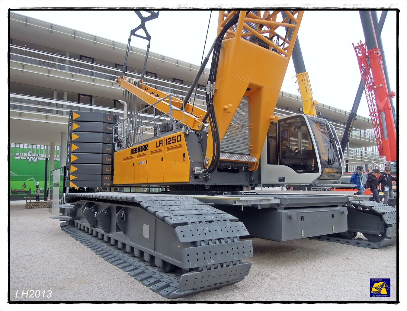 Bagger Galerie Construction Machines: Liebherr Seilbagger Raupenkran ...