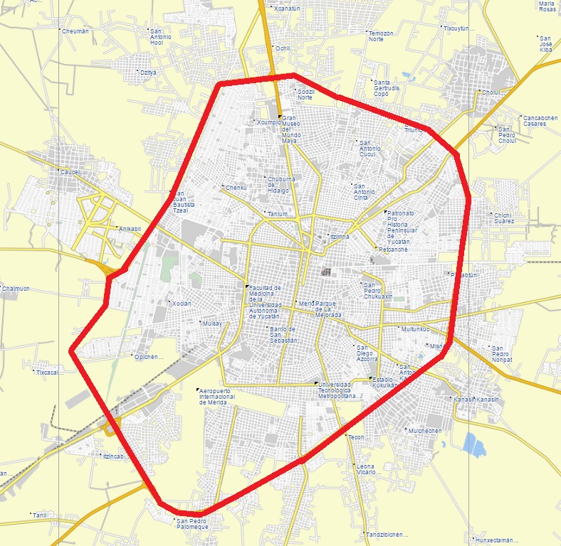 Circuito periferico - Yucatan work