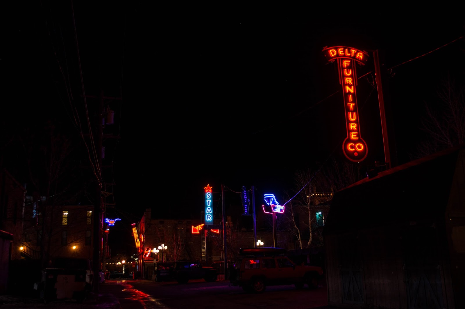 JP Photography: Pueblo's Neon Alley