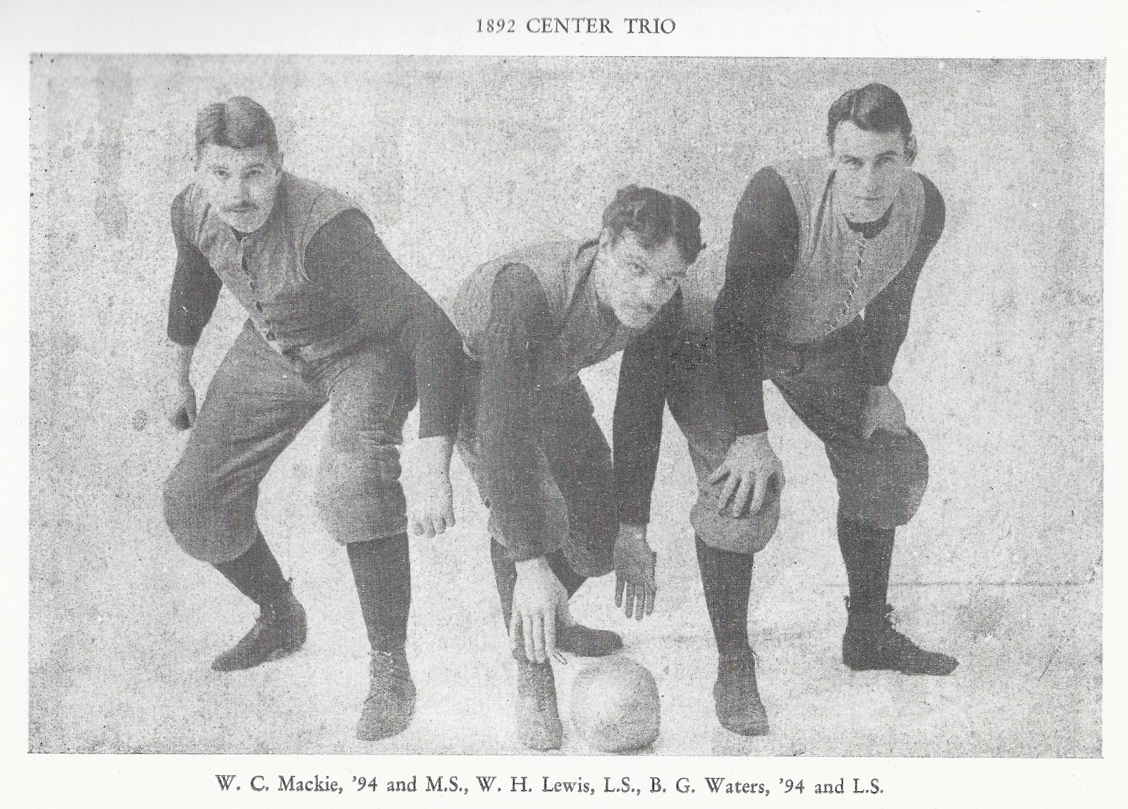 Football of Yore: William Henry Lewis