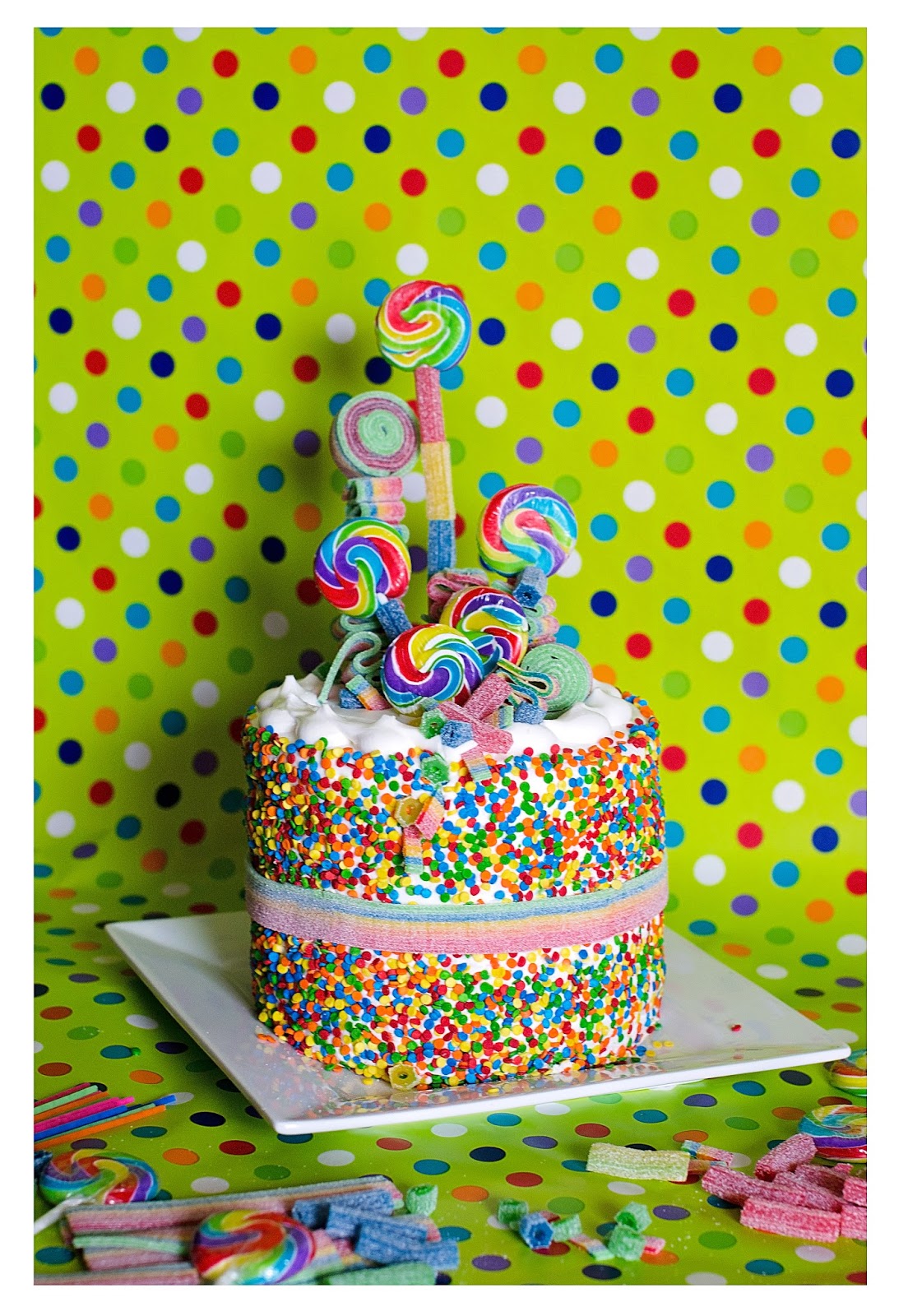 Simple Candy Cake - divian l conner