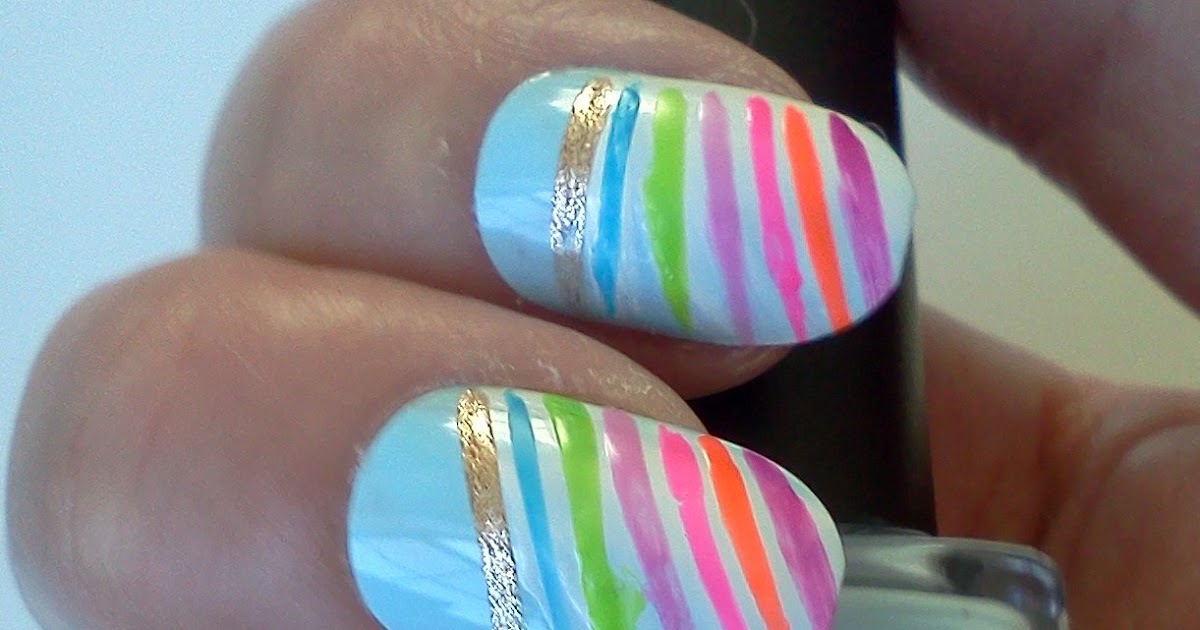 Great Lashing Nail Of The Week Rainbow Brite