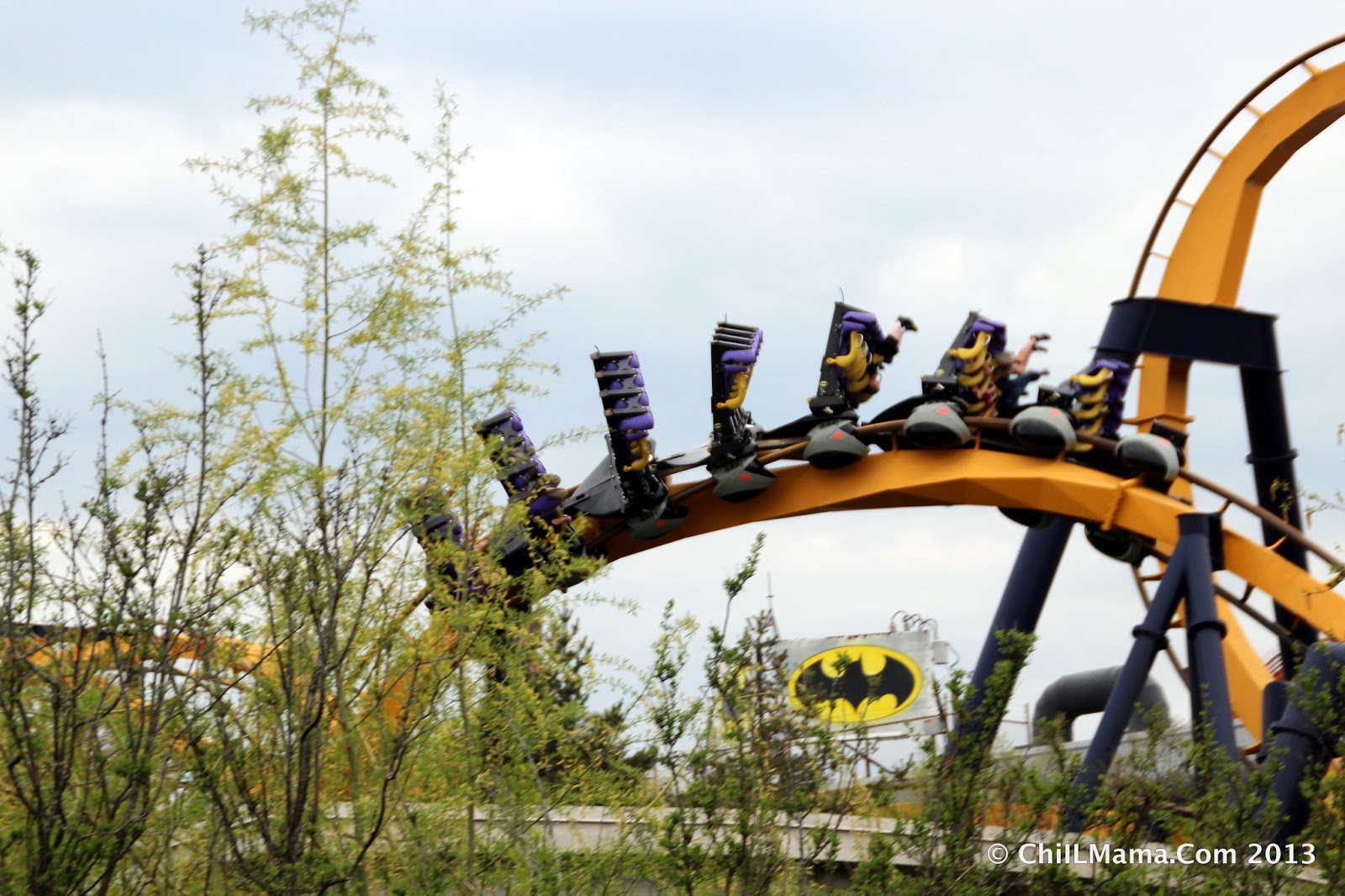 ChiIL Live Shows: Batman Backwards Opens at Six Flags Great America # ...