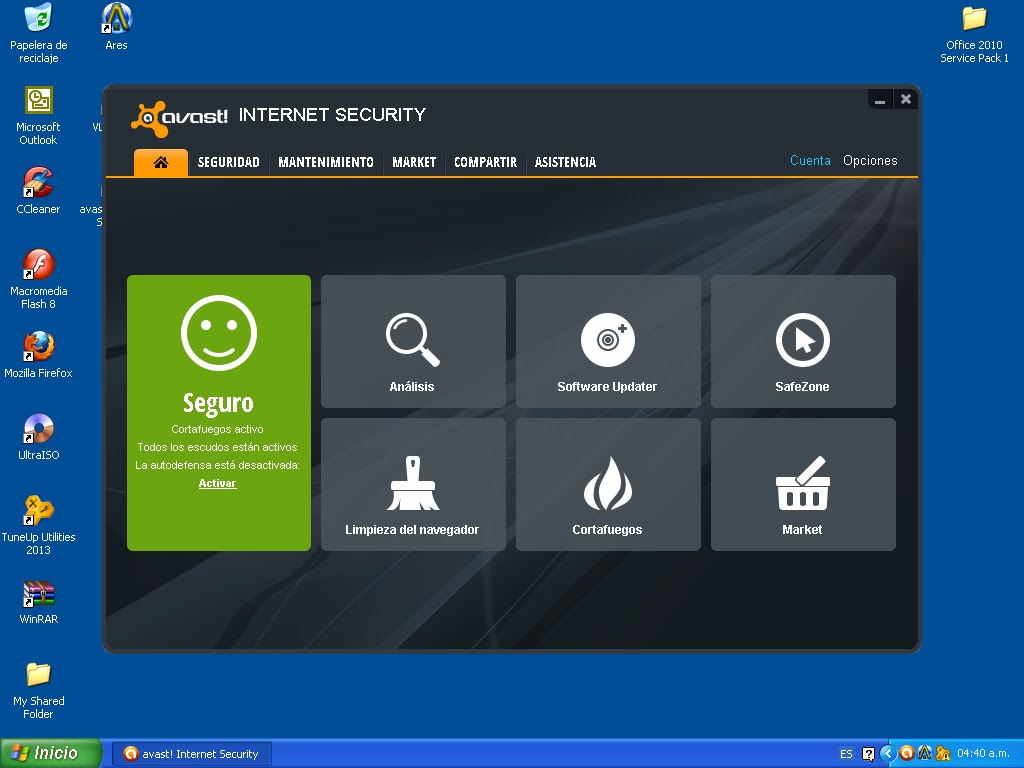 Avast! Internet Security Version 8.0.1482.45 [Full] [EXE] Via SkyDrive ...