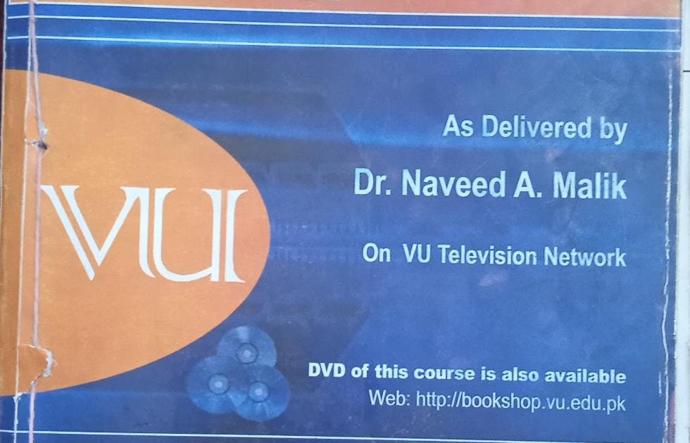 CS201 Introduction to Programming - C++ Book By Dr. Naveed Malik