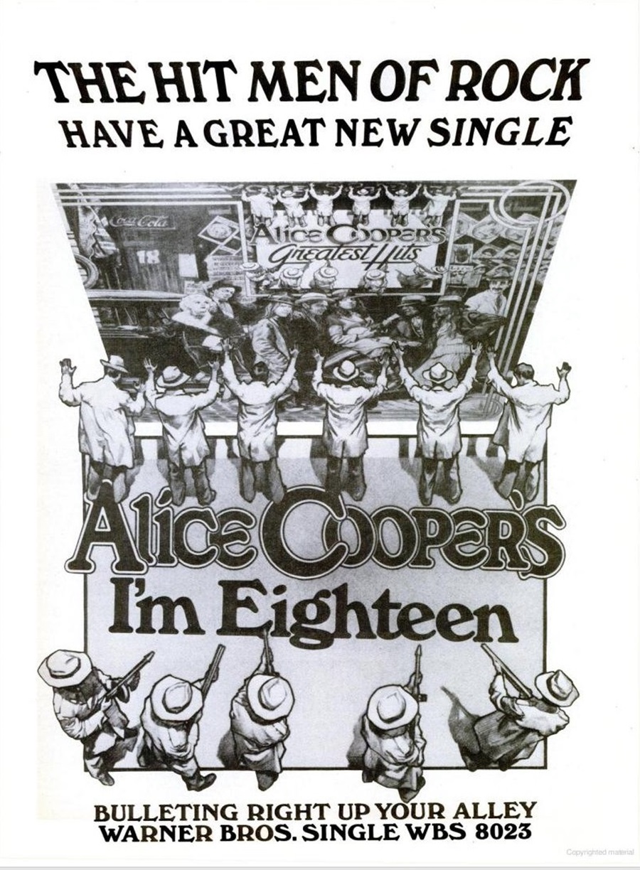 Rock & Roll Newspaper Press History: Alice Cooper - "I'm Eighteen ...