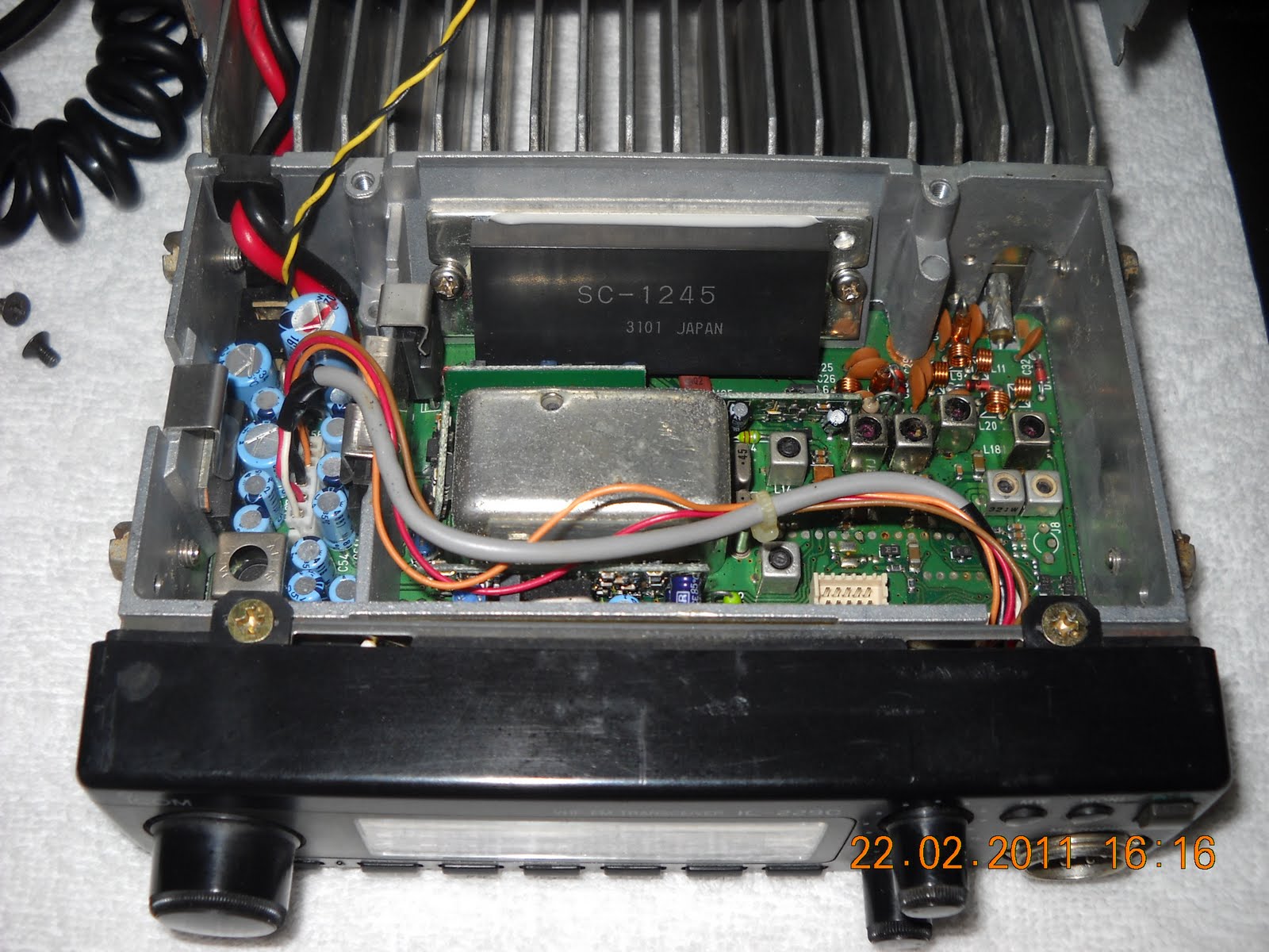 Sinar Agung ( Y C 2 V D I ): RIG ICOM 229C ( SOLD / TERJUAL SLEMAN )