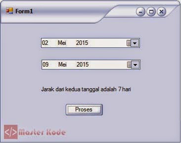 database: Penggunaan Timer dan DateTimePicker pada Visual Basic