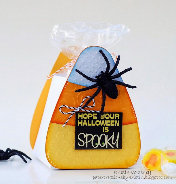 Paper Creations by Kristin: Candy Corn Gift Box