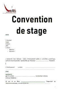 Convention de stage : 4 exemples word et pdf