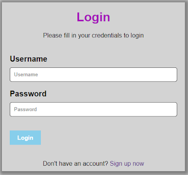 Build login system using PHP and MySQL. Also show landing page after ...