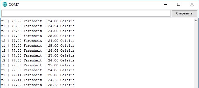 BlackBox: Код. Подключение цифрового термометра DS1620