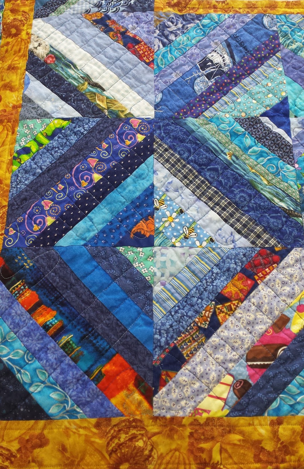 Kristin's Sewing Bits and Bobs: Nancy's Quilt, Finished