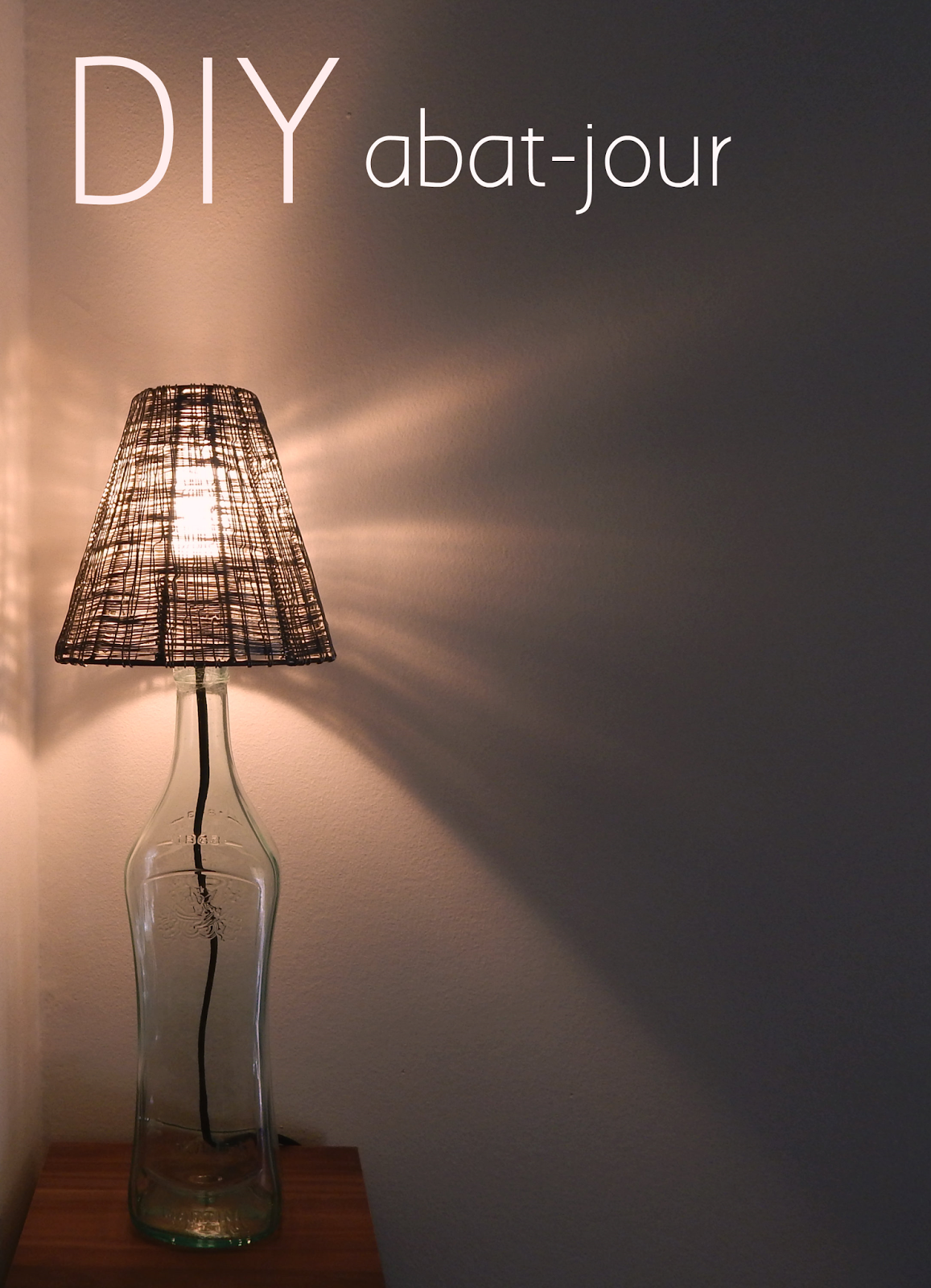 YCDI | You Can Do It: DIY - Φωτιστικό από μπουκάλι