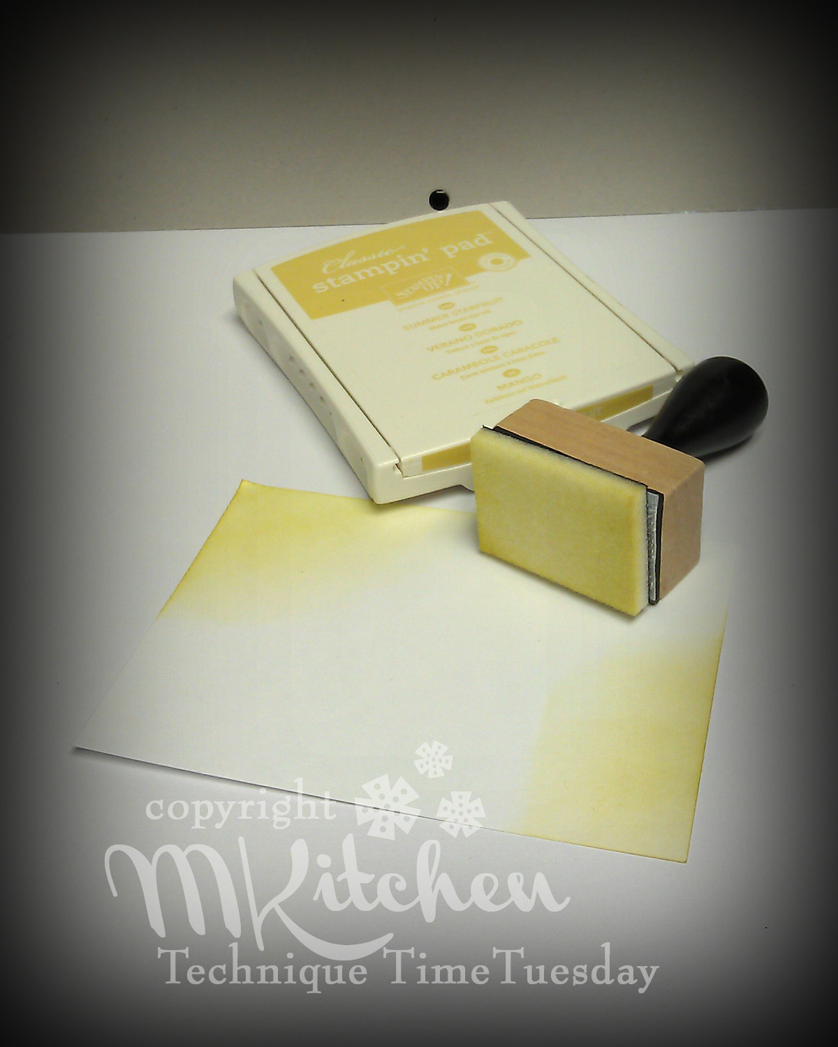 Technique Time Tuesday: Water Stamping