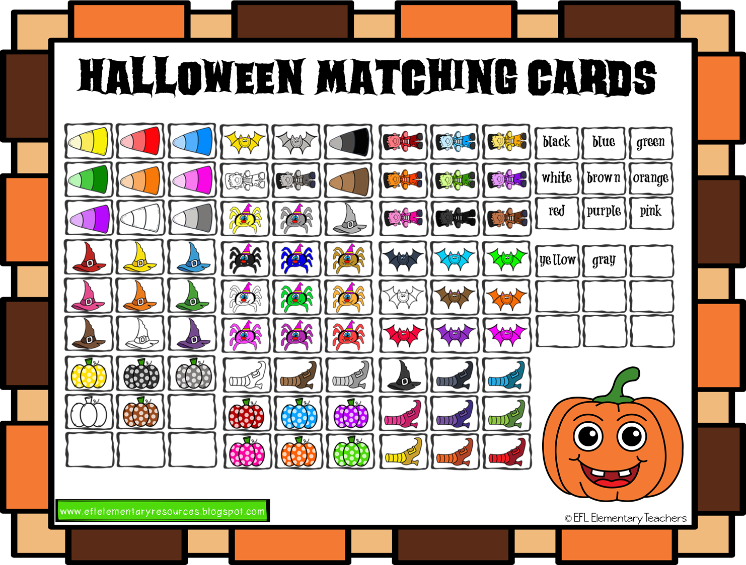 EFL Elementary Teachers: Day 17 to 19 of the 31 days of Halloween 2020 ...