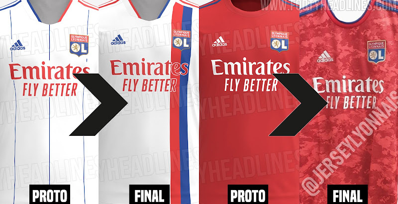 Olympique Lyon 21-22 Home Kit Released - Footy Headlines