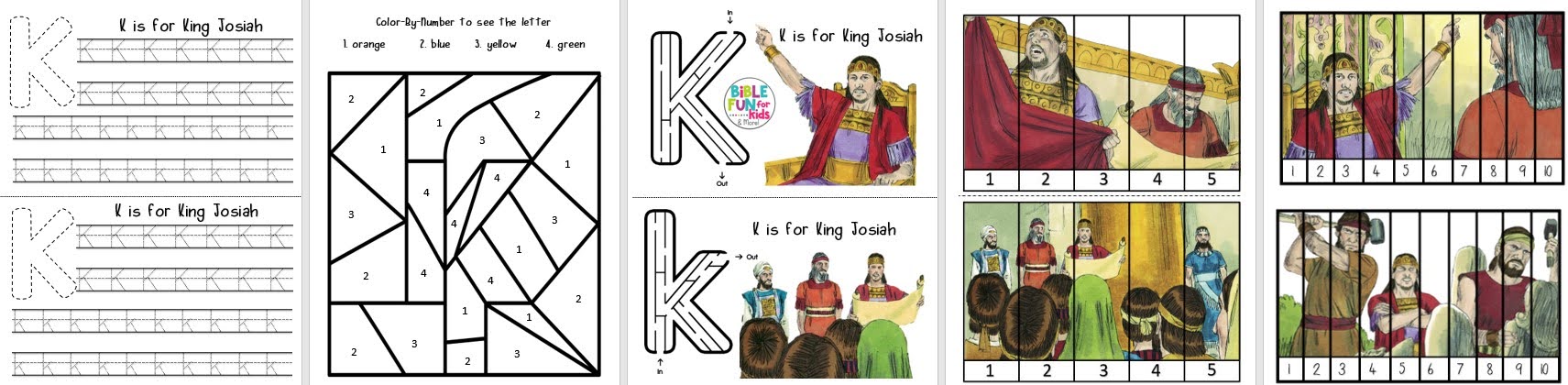 King Josiah | Bible Fun For Kids