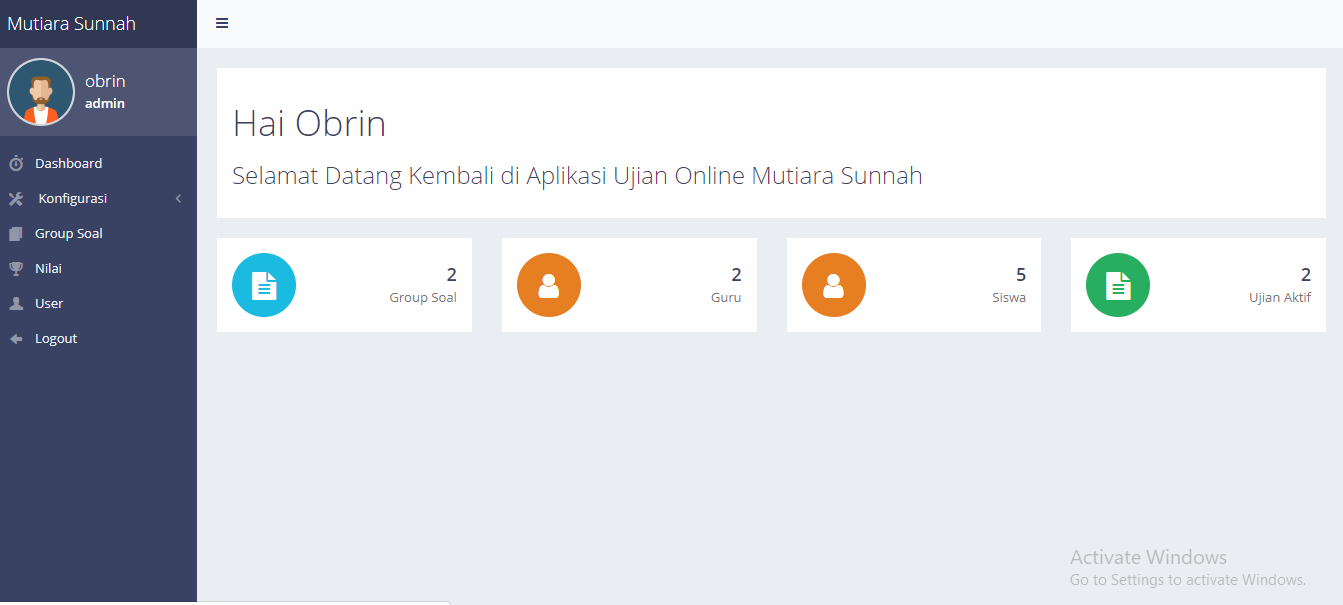Download Aplikasi Ujian Online Gratis Dengan Template Pro-UI - Sahretech