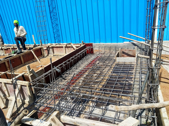 Plinth Beam followed by Soil Consolidation & Soil Compaction