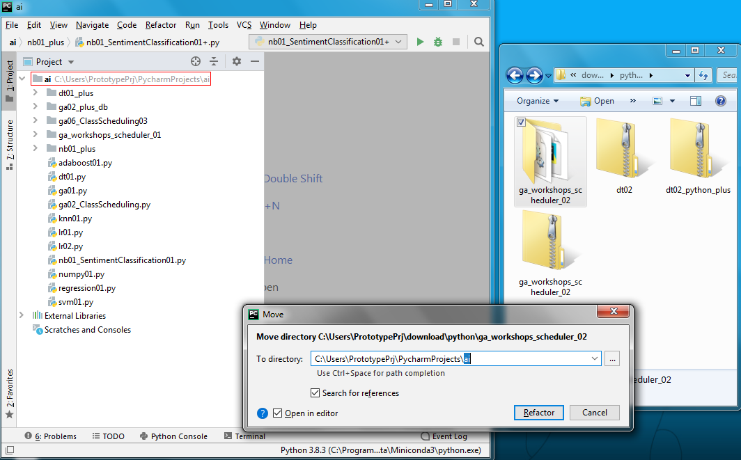 Prototype Project: workshops/conference scheduling w/ genetic ...