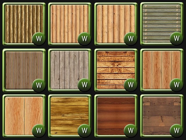 HelleN sims3 : 36 patterns of wood.