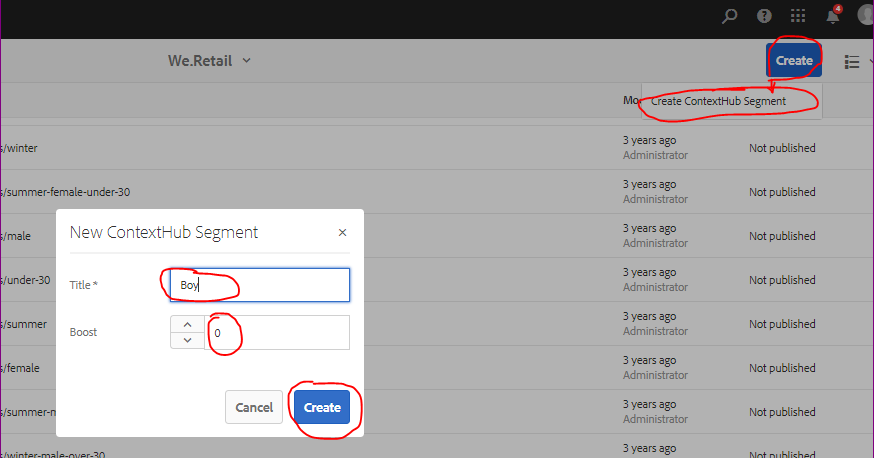 AEM/CQ5 : implement personalization using contexthub in AEM