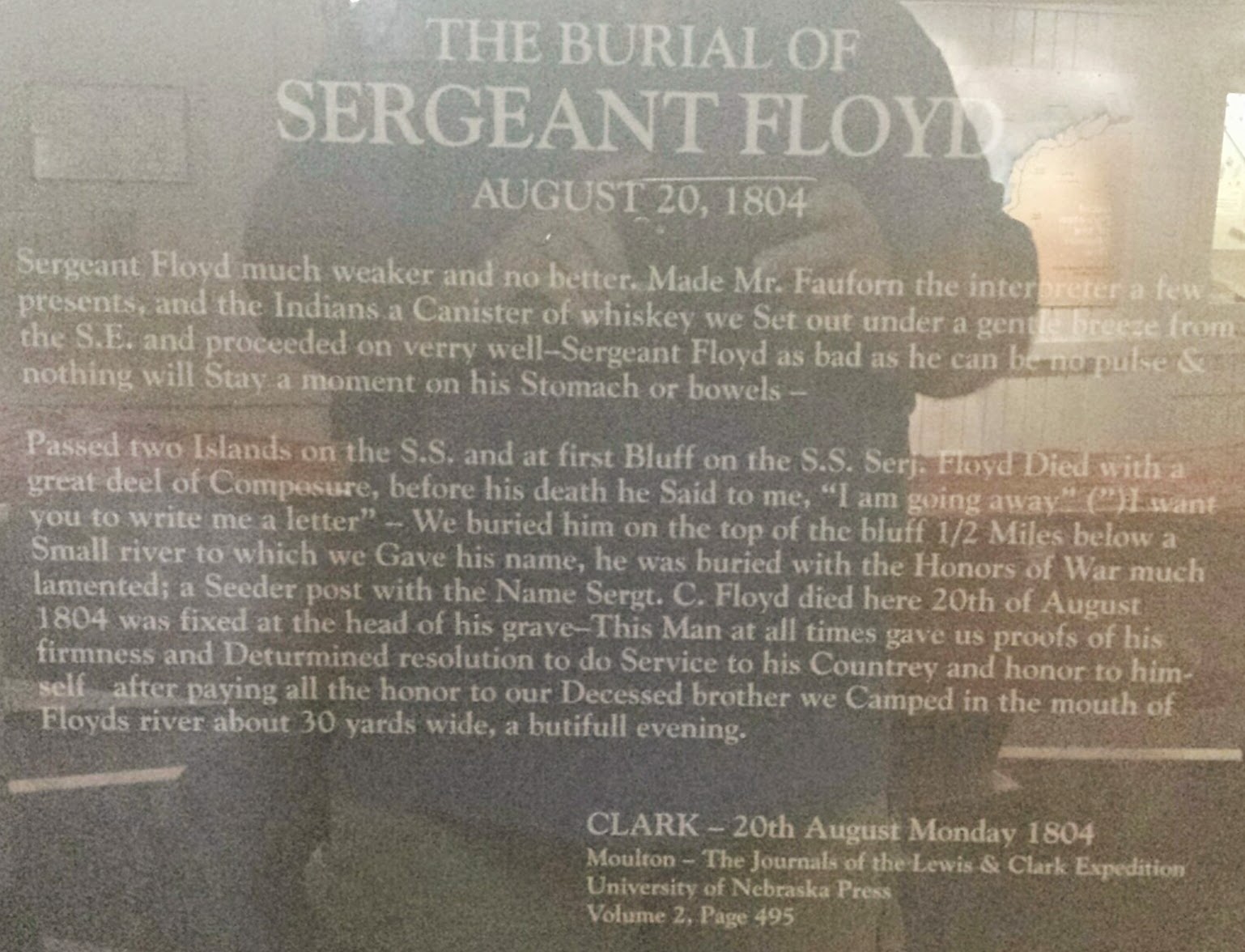 History and Culture by Bicycle: Sergeant Charles Floyd: The Burial and ...