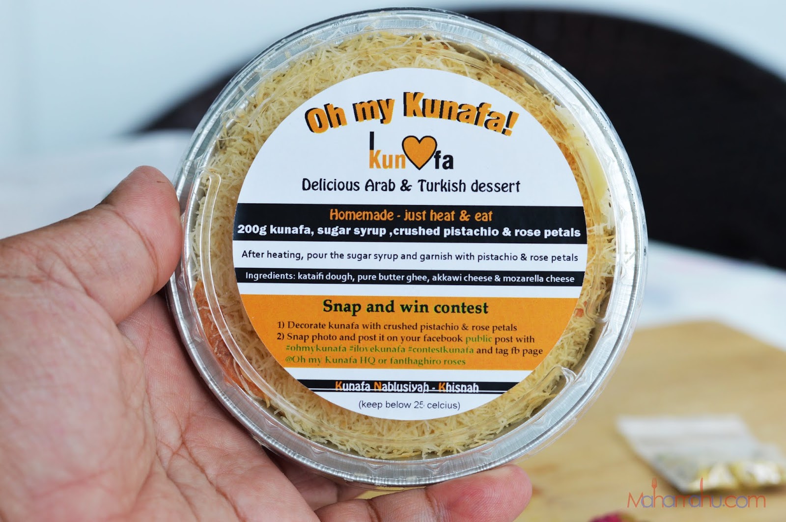 Oh My Kunafa Pencuci Mulut Penuh Dengan Cheese Leleh | Maha Mahu Makan