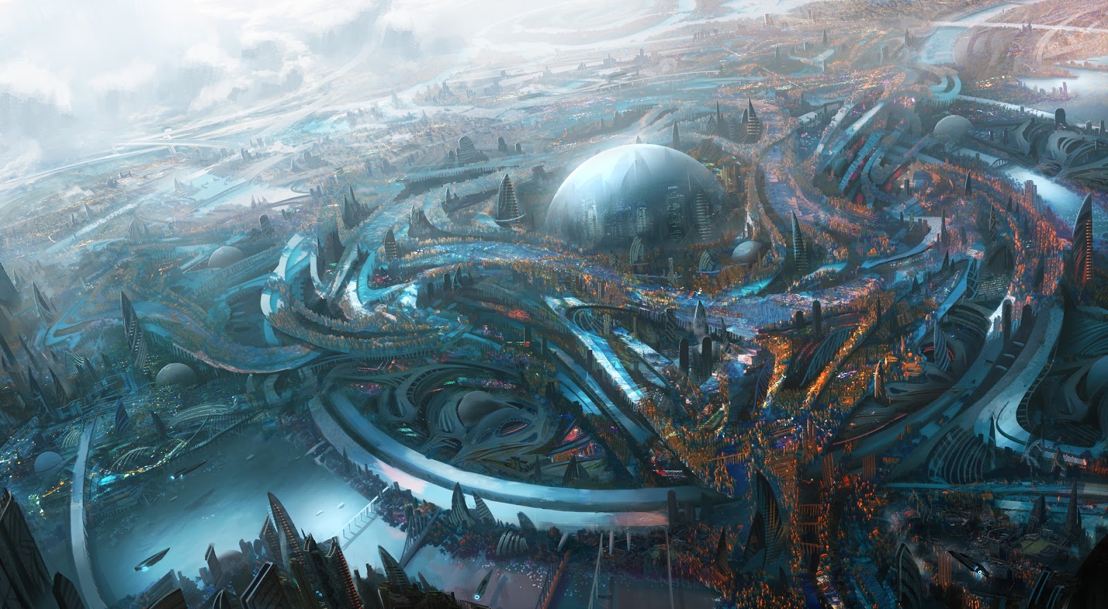 Images: A Collection Of Stunning Sci-Fi Concept & Environmental Art ...