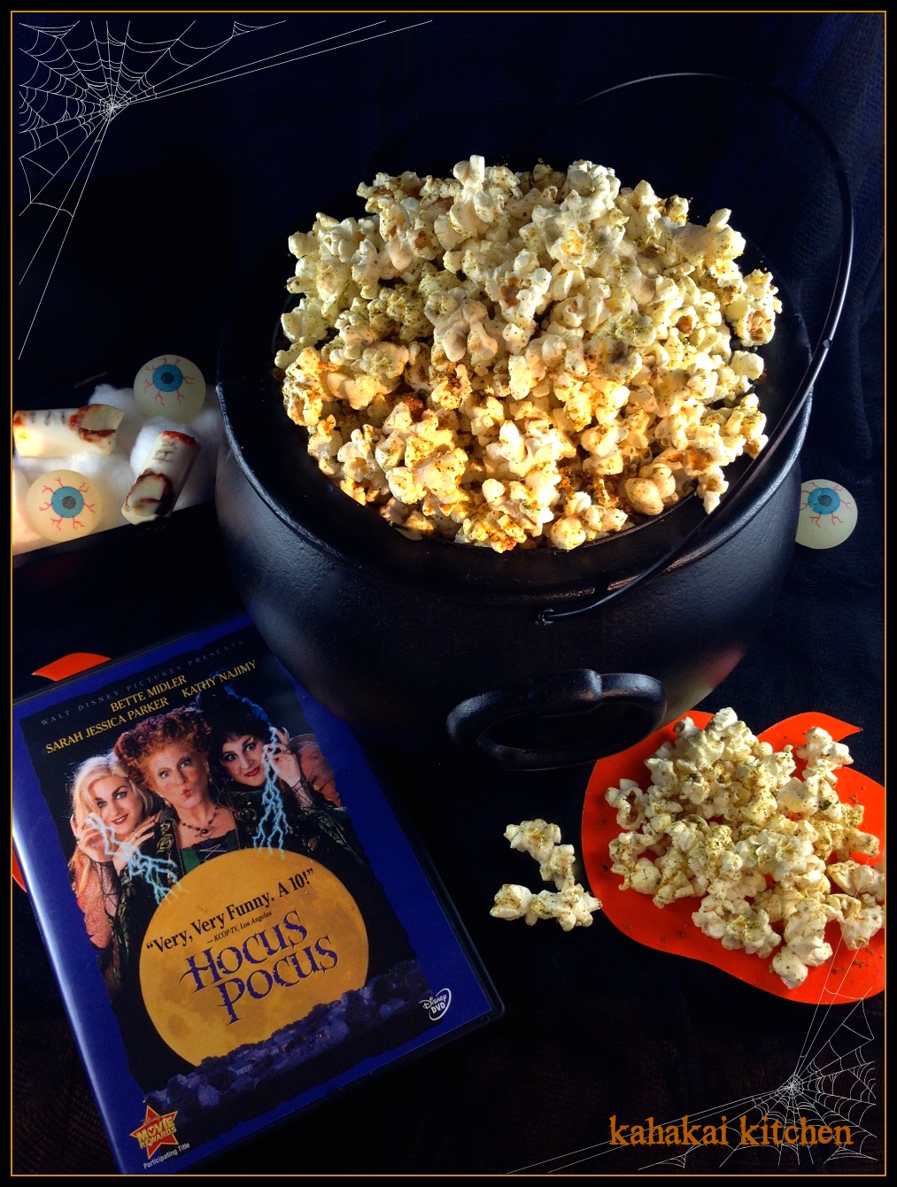 Kahakai Kitchen: Bubbling Cauldron Popcorn (Cheezy Kale & Nori-Dusted ...