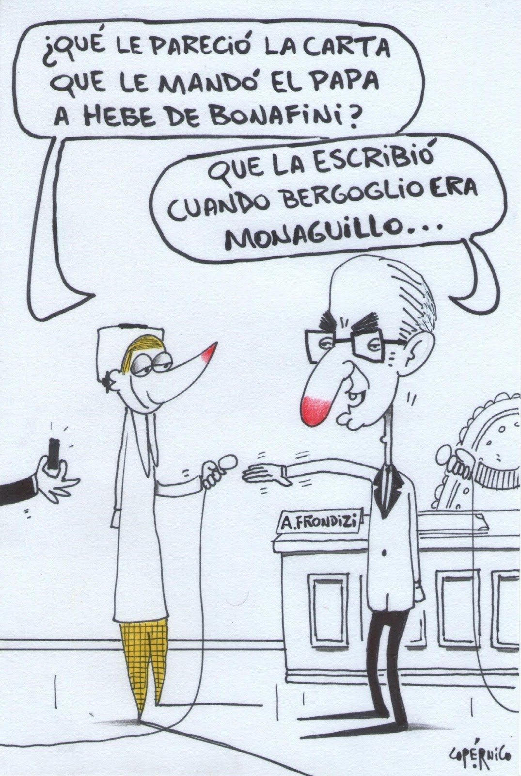 HUMOR COPERNICO BLOG: LA OPINIÓN DE ARTURO FRONDIZI (Por Copérnico)