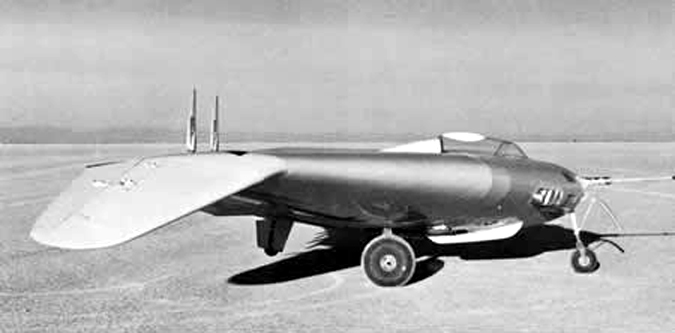 FDRA - Fuerza Aérea: Avión experimental: Northrop N-1M Jeep