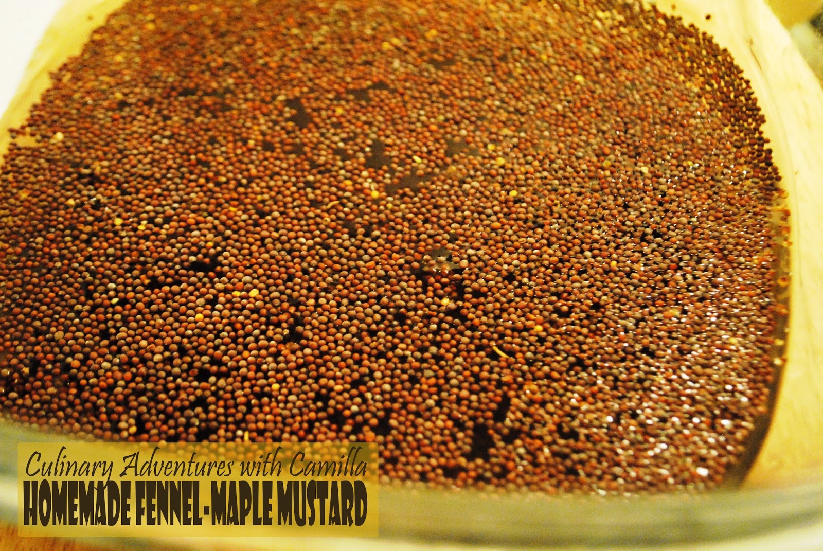 #SundaySupper: Homemade Fennel-Maple Mustard {Unprocessed}