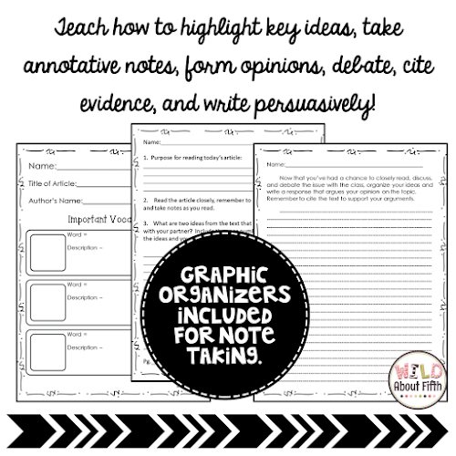 How to Incorporate Close Reading & Opinion Writing Into Your Classroom ...