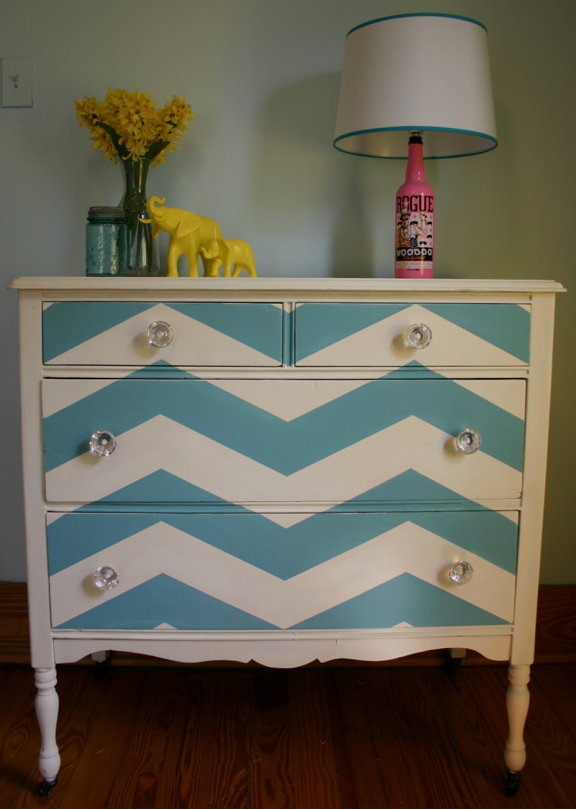 German Jello Salad: Changing Table Reveal: Hibbs House Project Week 2012