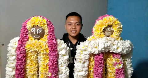 Lagu cowong ritual/upacara pemanggi hujan