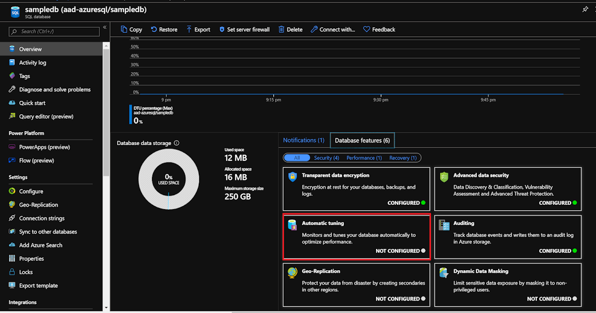 Anupama Natarajan: Data Platform Tips 18 - Automatic Tuning on Azure ...