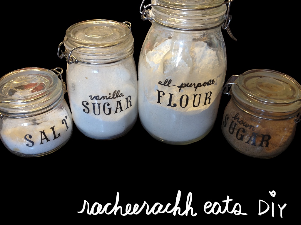 DIY: Glass Jar Labels