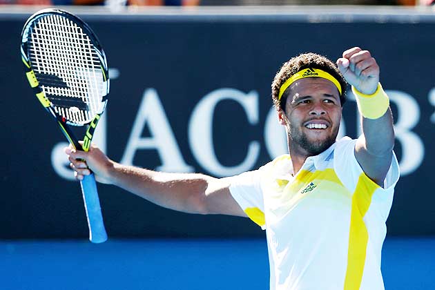 TENNIS: Jo Wilfried Tsonga Profile and Pics