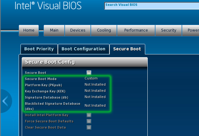 L.Stories: Secure Boot 설정/해제 선택 문제에 대해...