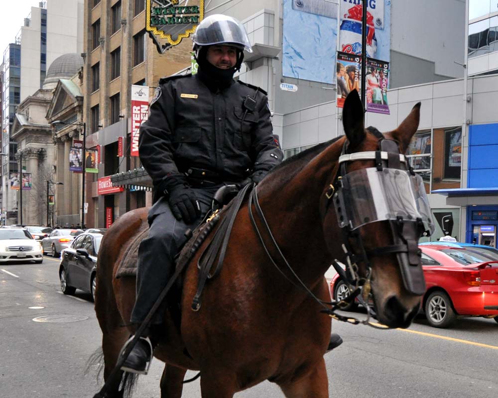 Toronto Grand Prix Tourist - A Toronto Blog: Mounted Police taking a ...
